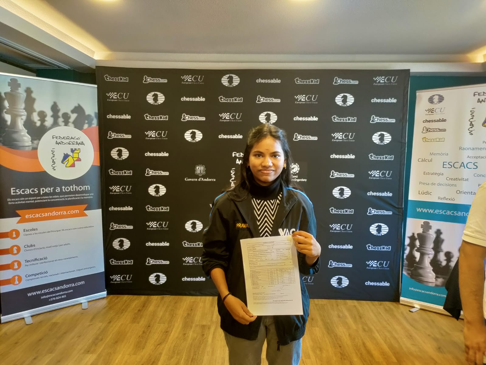 Savitha Shri B is the latest International Master from India - MGD1